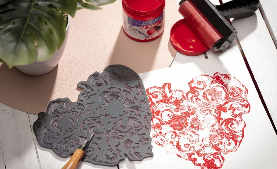 Making a Valentine's Day card - DIY | Royal Talens
