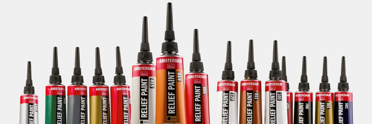Amsterdam relief paint | Official website | Royal Talens