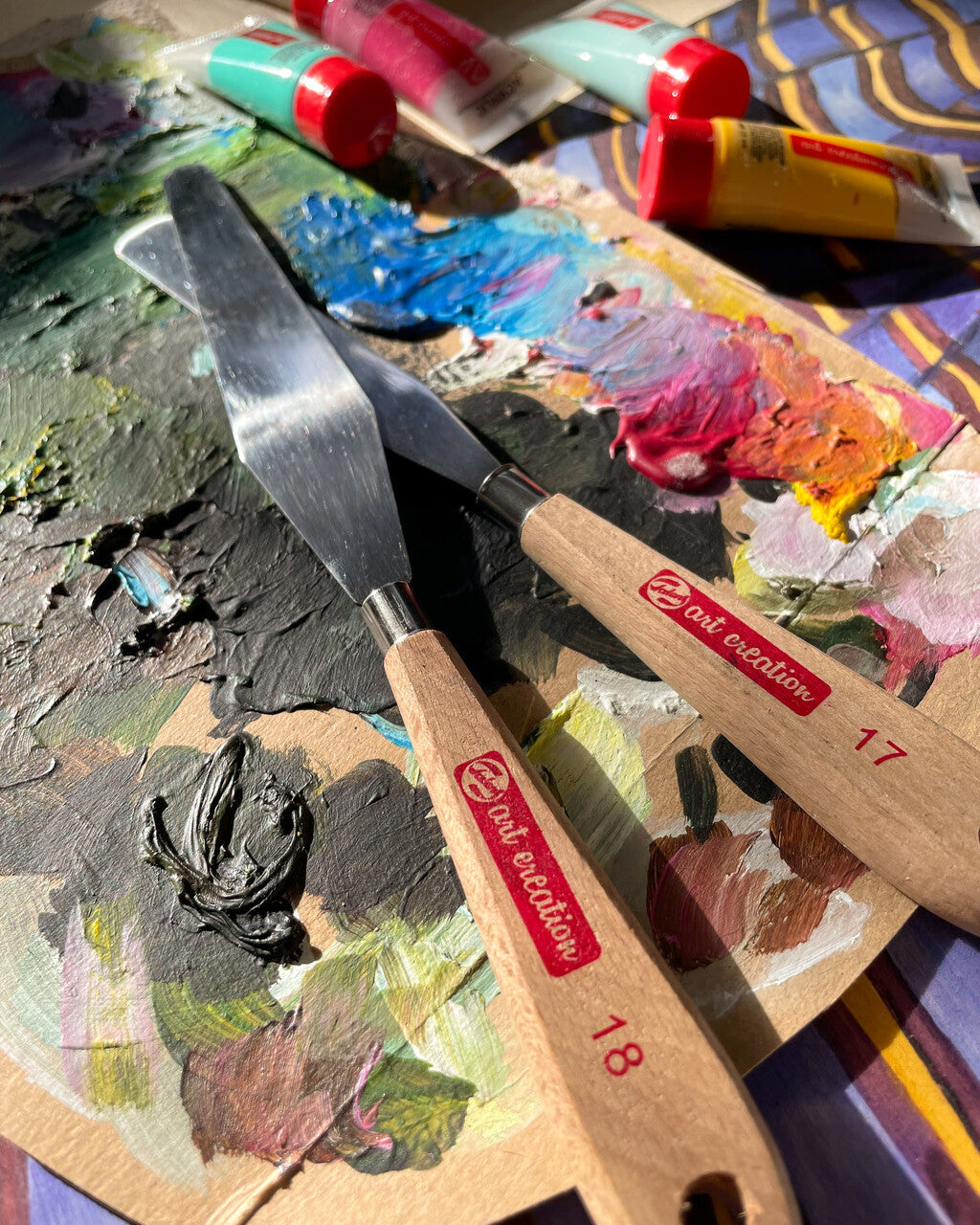 Talens Art Creation Couteaux à peindre et paint shapers – Royal Talens