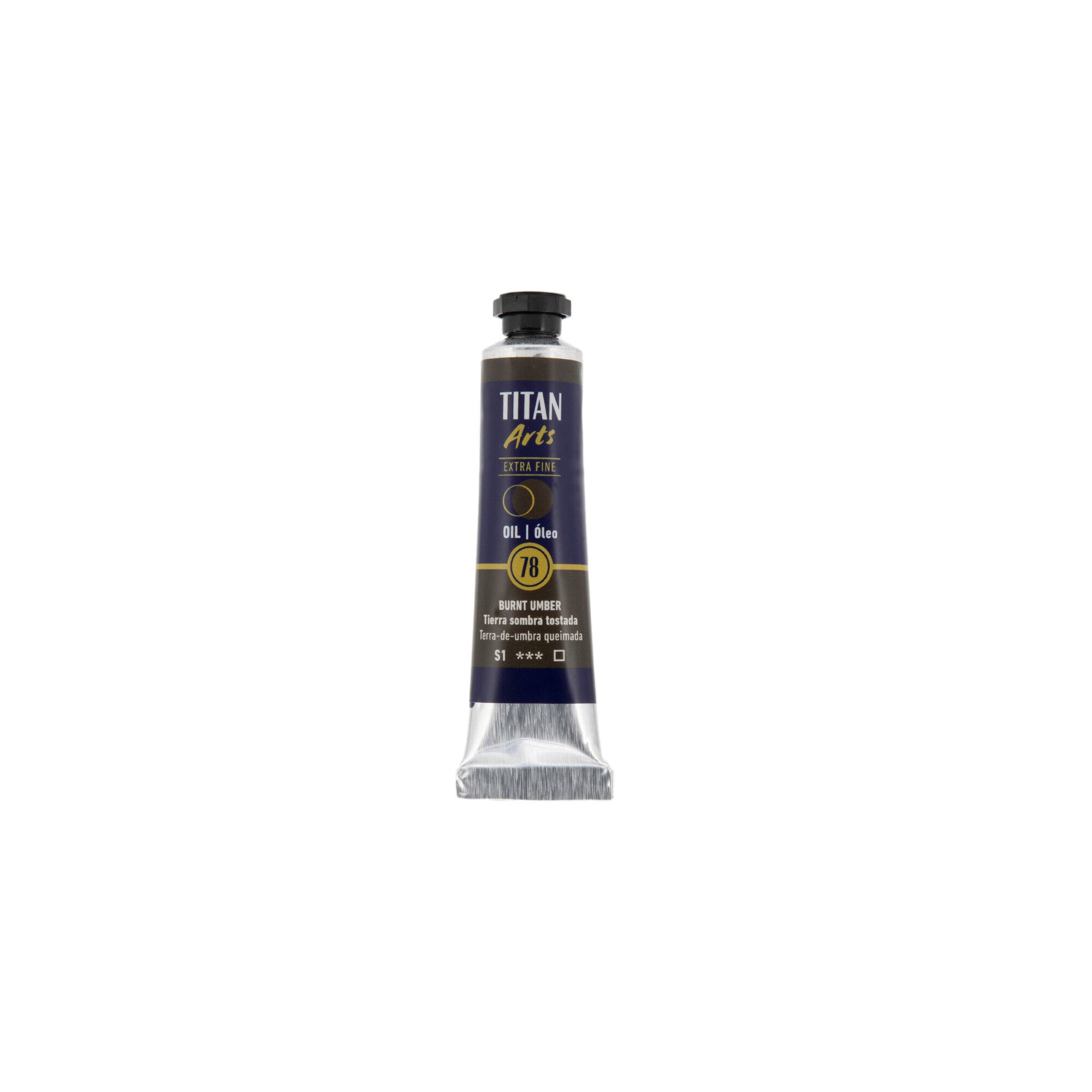 TITAN Arts Oil Colour Extra Fine tube 20 ml Burnt umber N° 78 – Royal ...