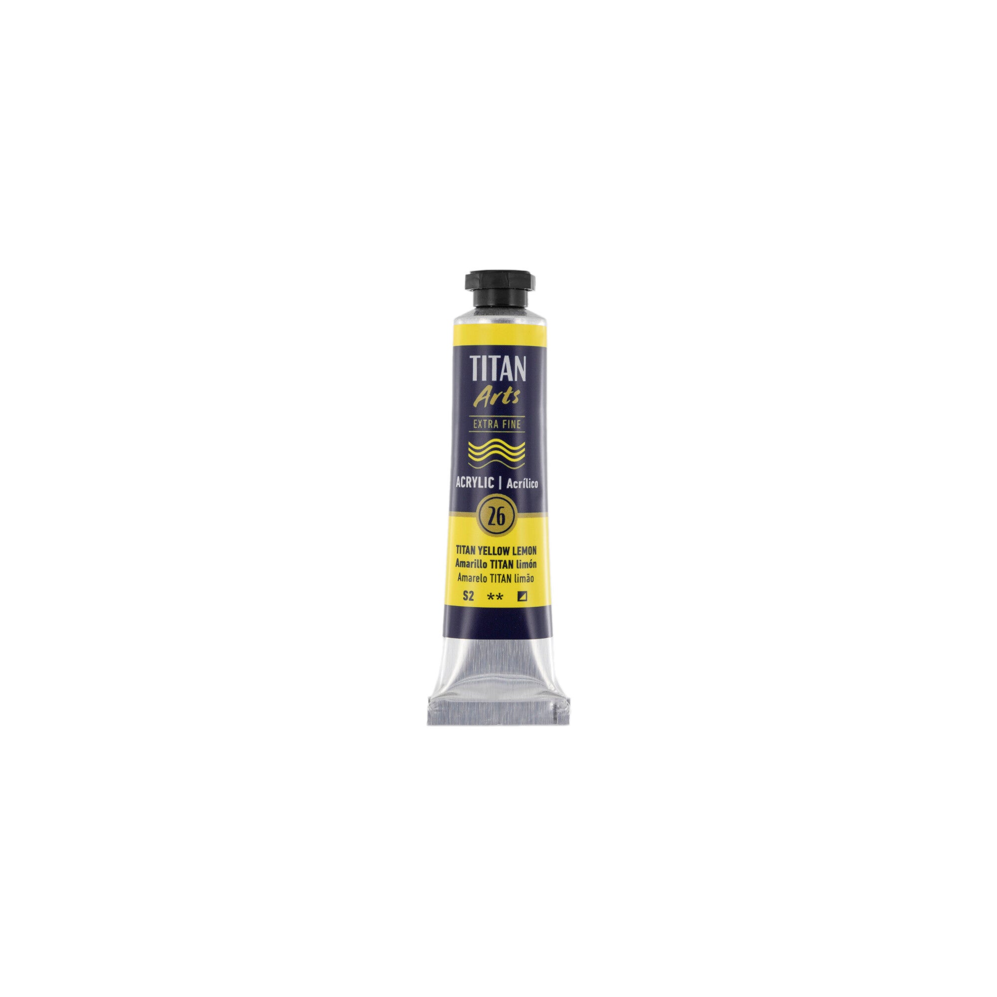 TITAN Arts Acrylic 20 ml TITAN Lemon yellow | Royal Talens