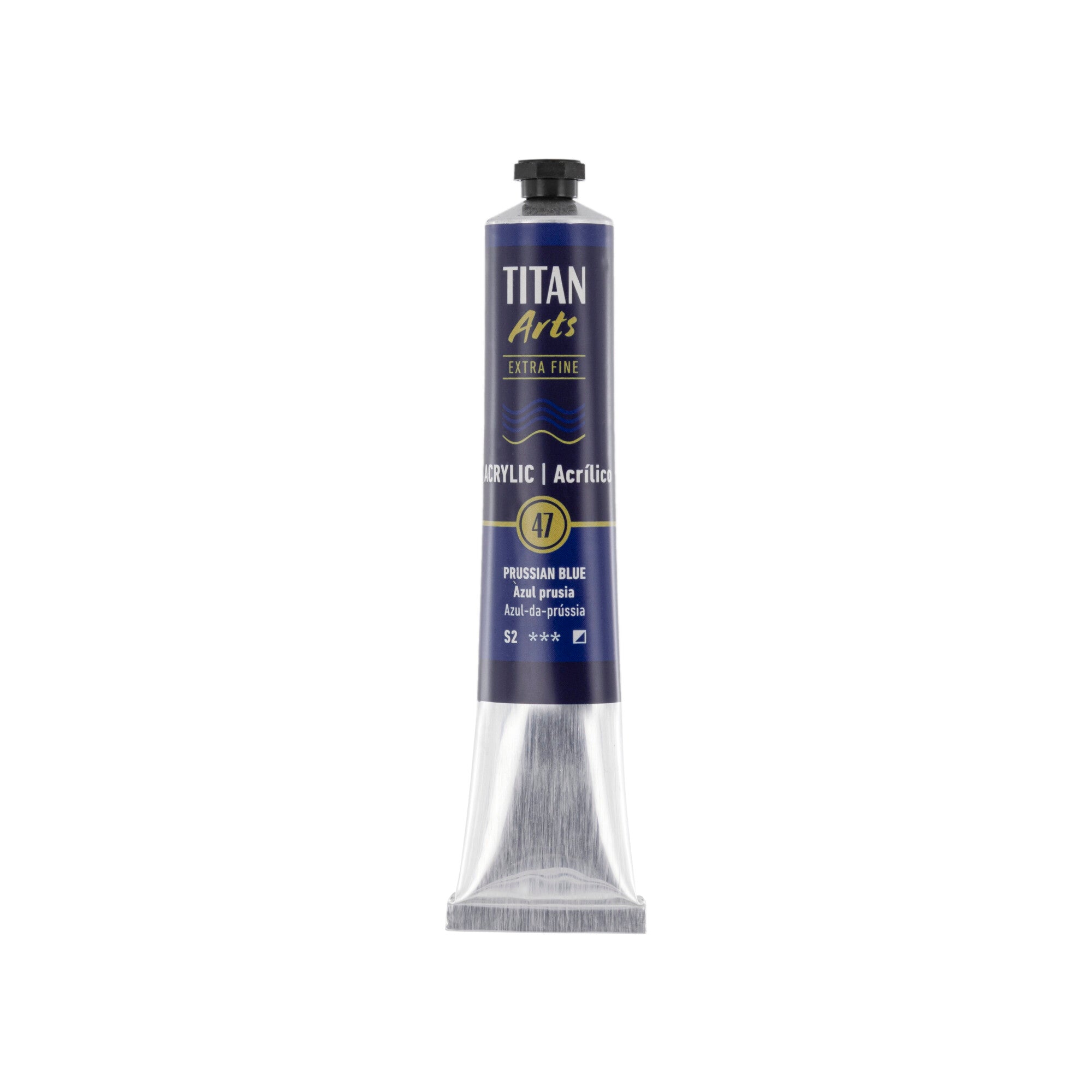 TITAN Arts Acrylic Extra Fine 60 ml Prussian blue – Royal Talens