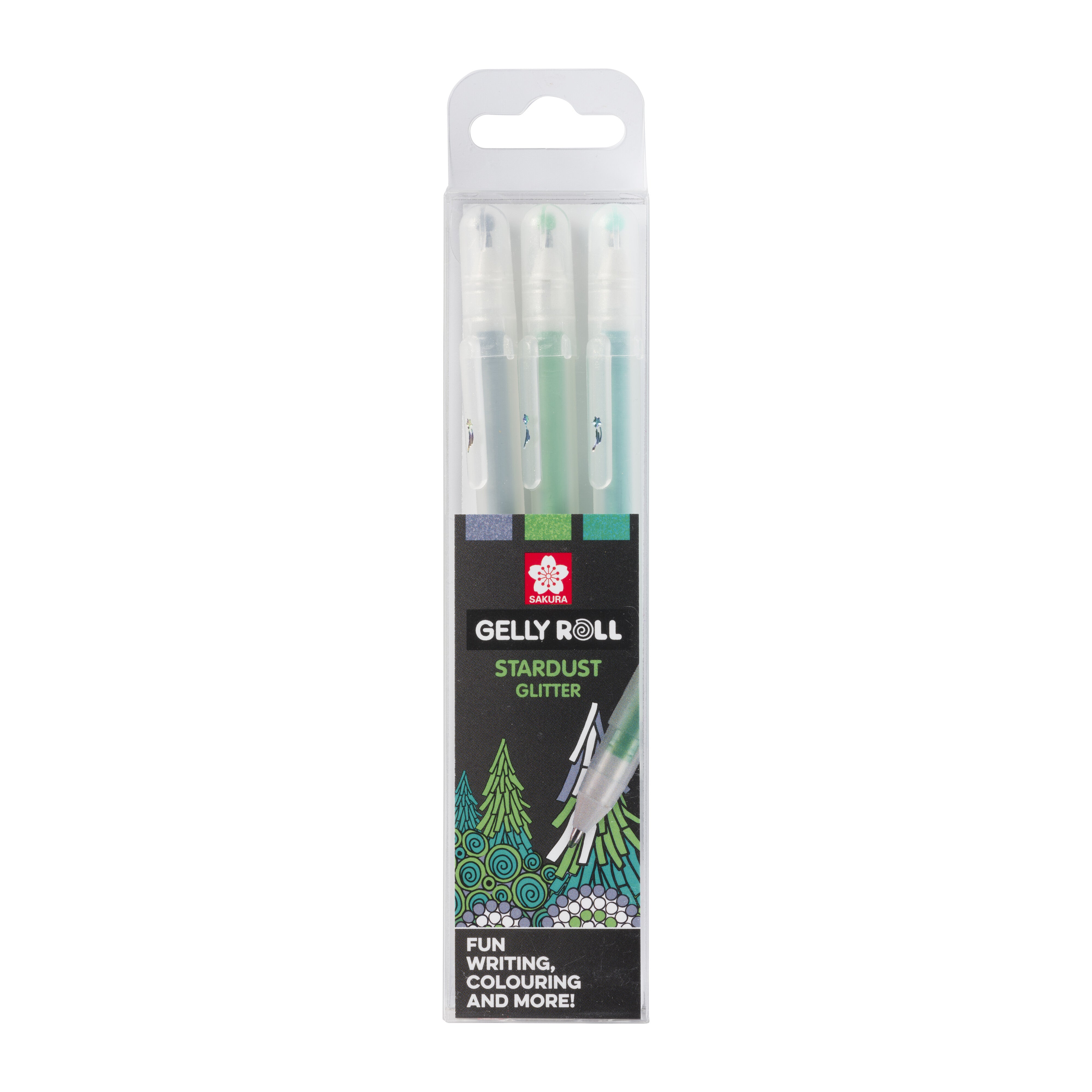 Sakura Gelly Roll Stardust set Forest | 3 colours – Royal Talens