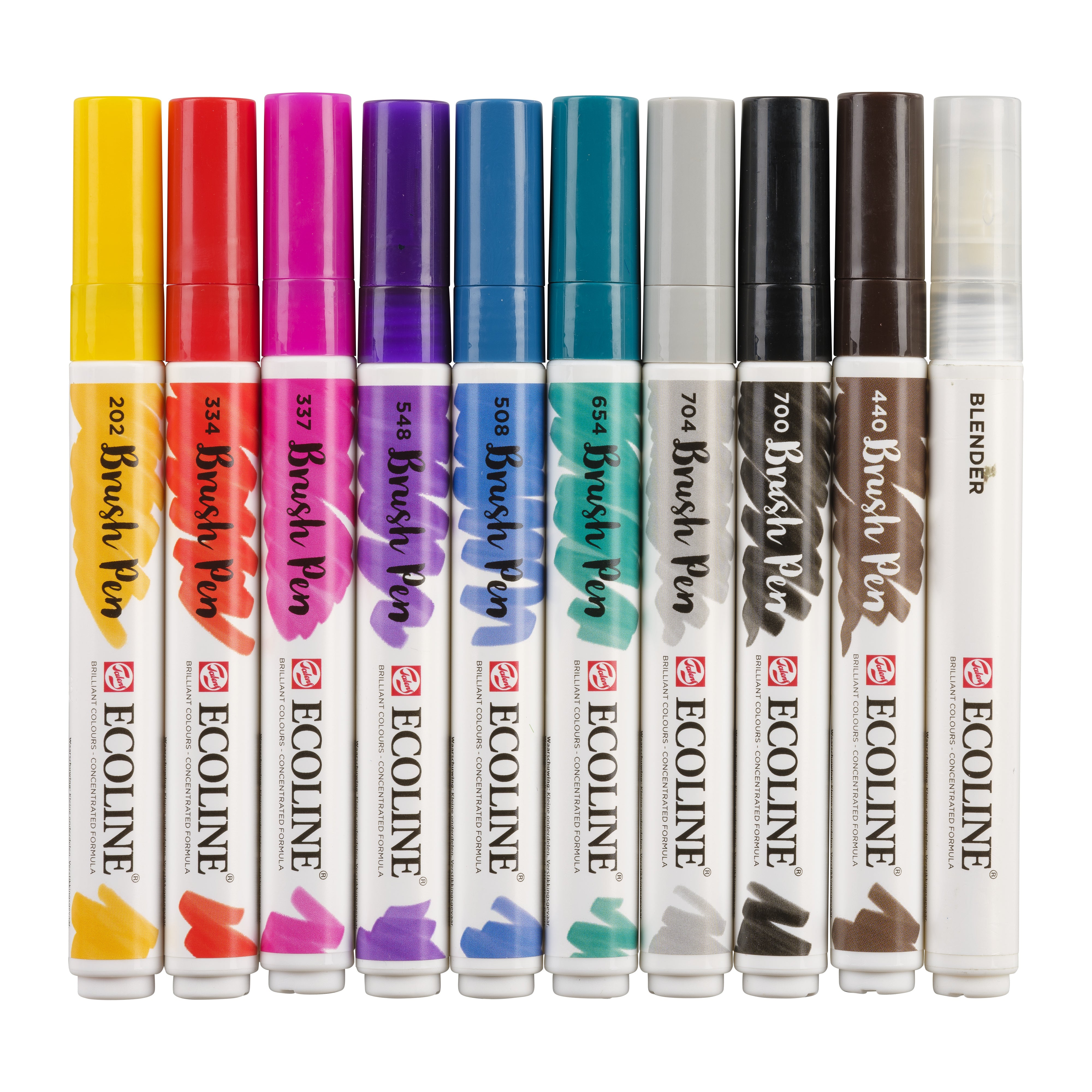 Ecoline Brush Pen Set 10 – Royal Talens