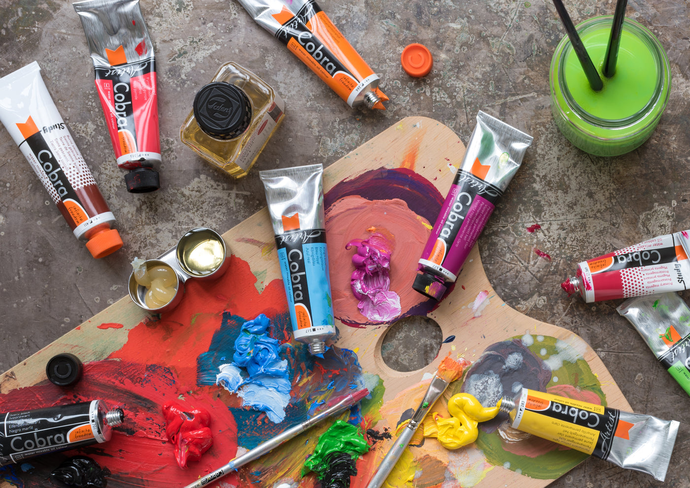 Cobra water-mixable oil paint | Official website – Royal Talens