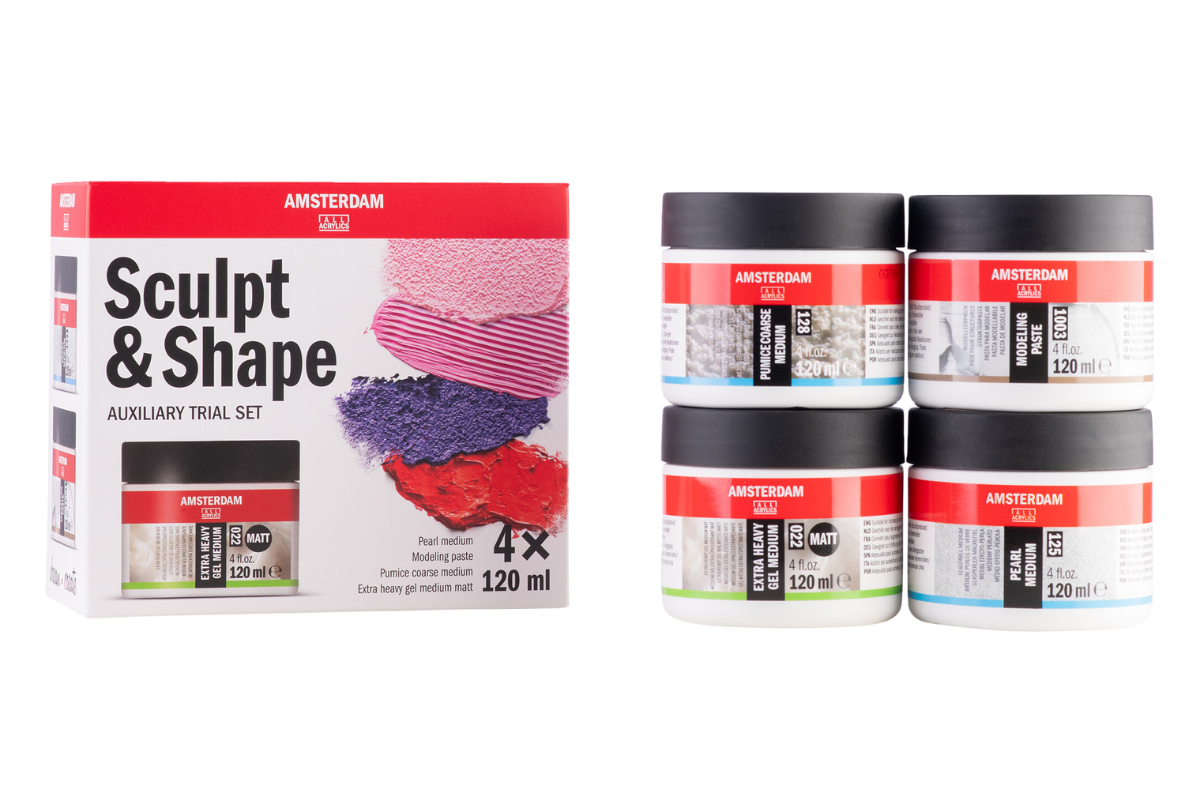 Amsterdam Medium Sculpt & Shape Set Mini | Royal Talens