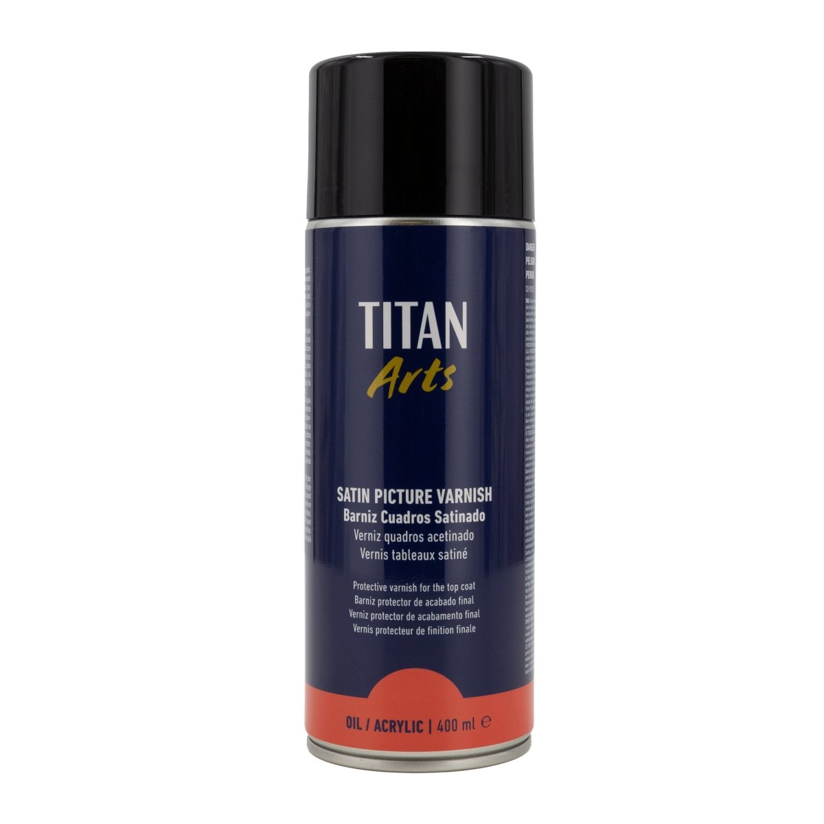 TITAN Arts Satin Picture Varnish Spray 400ml | Royal Talens