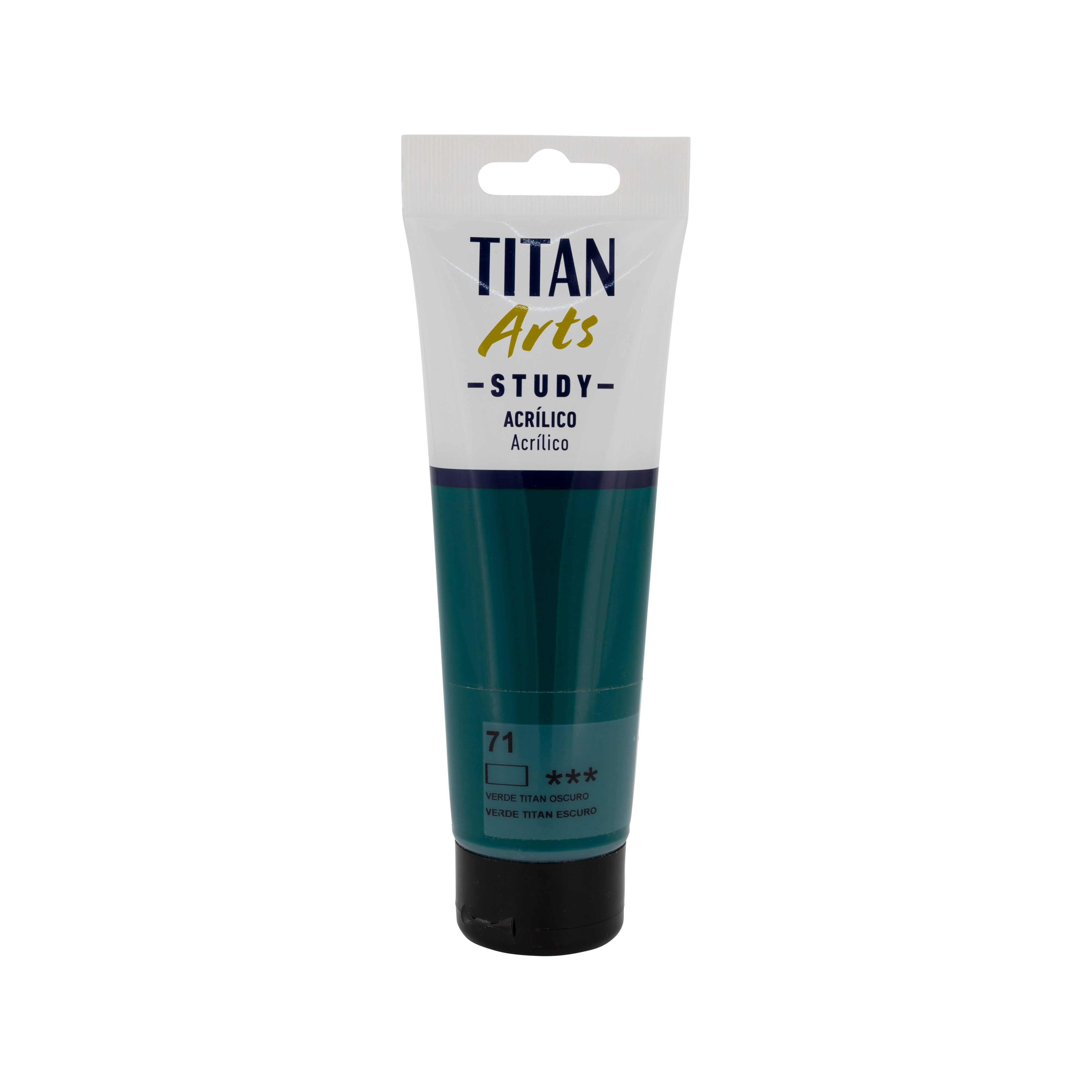 TITAN Arts Study Acrylic Titan Green Deep Tube 120ml nº71